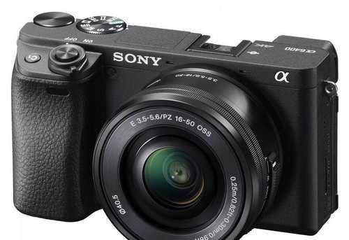 Беззеркальный фотоаппарат Sony a6400 Kit E 16-50mm