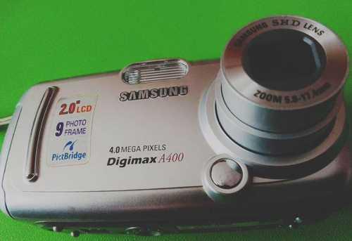 Цифровой фотоаппарат Samsung A400 + Usb + Чехол