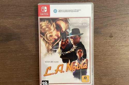 L.A. Noire Nintendo switch