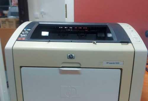 Принтер лазерный HP LJ 1022 пробег 59531