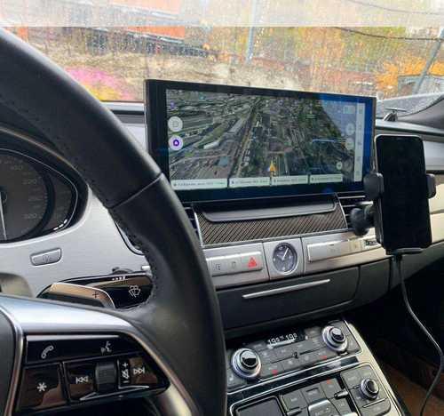 Монитор на Android для Audi A8