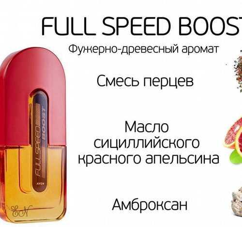 Мужская парфюмерия Full speed Boost