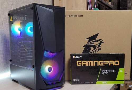 Игровой Пк, 6 ядер, GTX 1650, 16GB, SSD