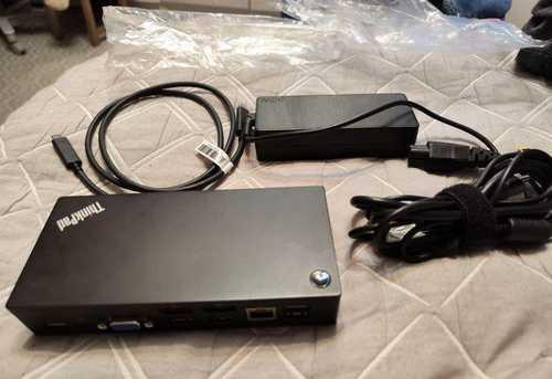 Док станция lenovo Thinkpad USB-C Dock 40A9 DK1633