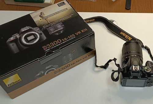 Фотоаппарат Nikon D3300 18-105 kit
