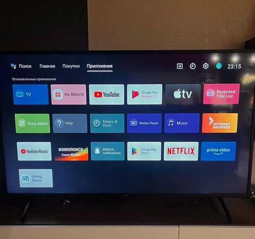 Продам смарт телевизор sony bravia 55"