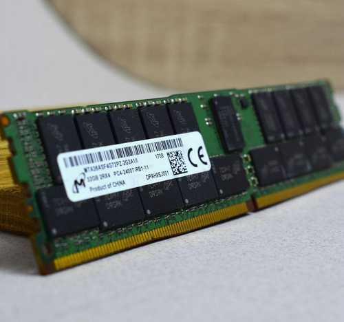 32GB DDR4 ECC micron 2400MHz