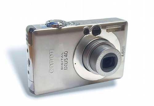 Фотоаппарат Canon ixus 40