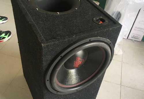 Сабвуфер Gorilla Bass E15 + усилитель momo D1500