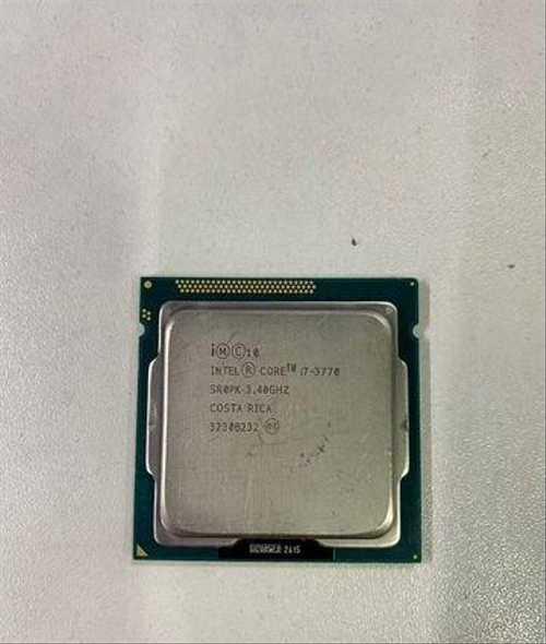 Процессор бу 1155 Intel Core i7 3770 3.4 ghz