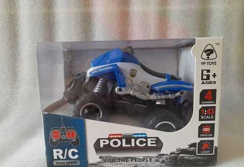 Полицейский квадроцикл на радиоуправлении