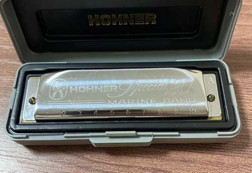 Губные гармошки Hohner и yamaha