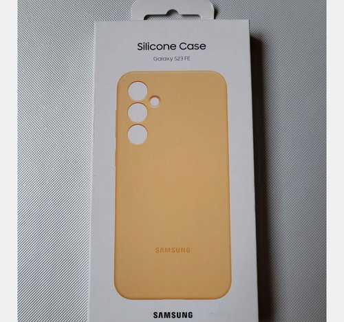 Чехол Silicone Case на Samsung S23 FE оригинал