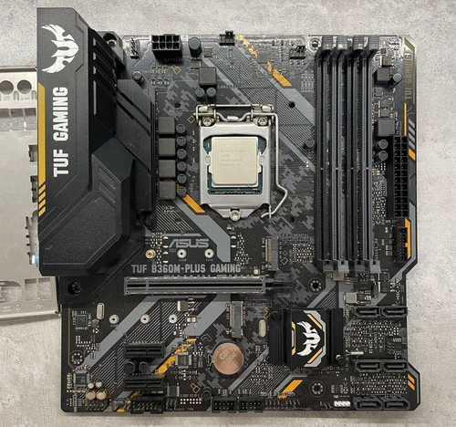 Материнская плата Asus B360M-plus gaming