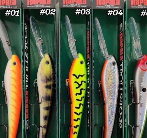 Воблер Rapala Trolls to Minnow TTM20