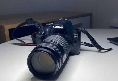 Зеркальный фотоаппарат canon eos 4000D