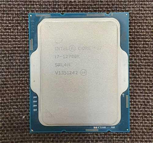 Процессор intel core i7 12700k