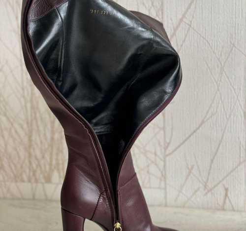 Сапоги Casadei с мехом, 39, новые