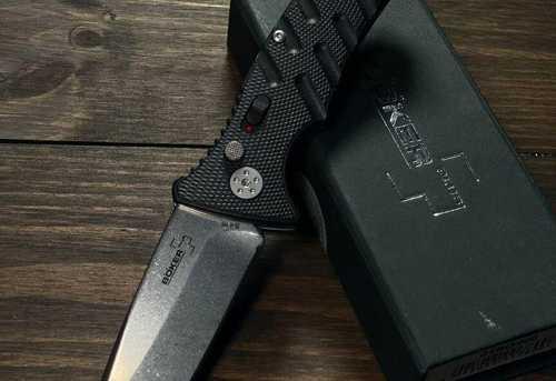 Нож Boker Plus Strike Droppoint, сталь AUS-8