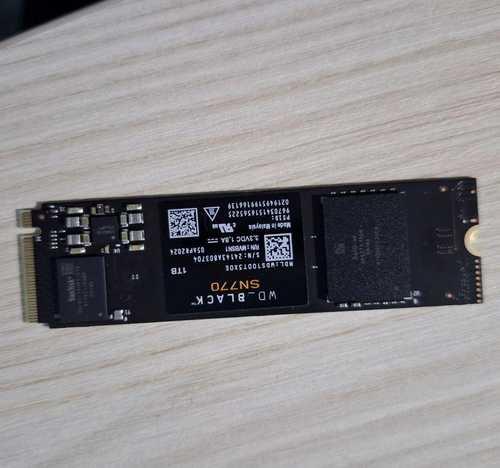 Ssd m2 nvme 1tb wd black sn770