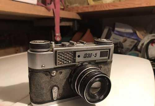 Плёночный фотоаппарат фэд 5