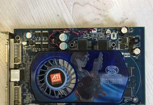 Видеокарта radeon sapphire hd 3650