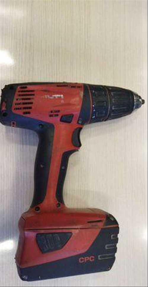 Шуруповерт hilti sfc 22 a