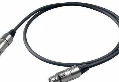 Proel bulk250LU20 - микрофонный кабель, XLR (папа