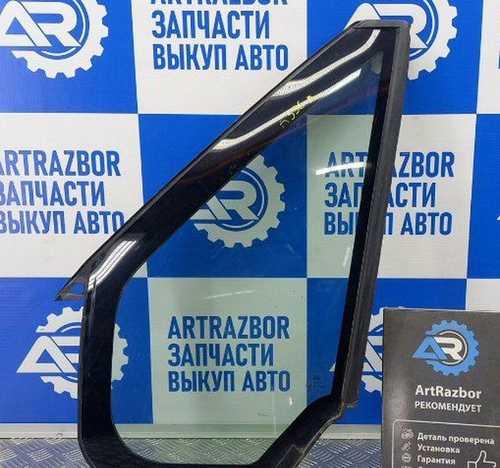 Стекло двери передней левой (форточка) Ford