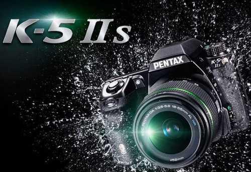 Зеркальный фотоаппарат Pentax K5 IIs