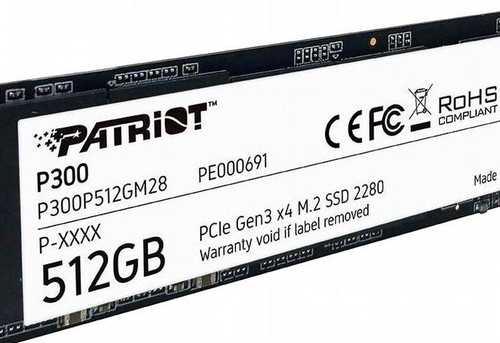 Patriot Memory P300 512 гб M.2 P300P512GM28 SSD