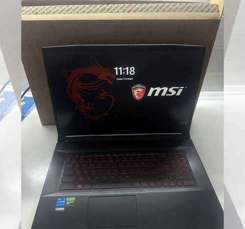 Продам игровой ноутбук MSI GF 76 11UC-895XRU