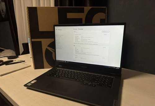 Игровой ноутбук 17.3" Lenovo Legion 5 17IMH05, 2512 ГБ, Core i5-10300H, RAM 16 ГБ, GeForce GTX 1650 Ti 4 ГБ