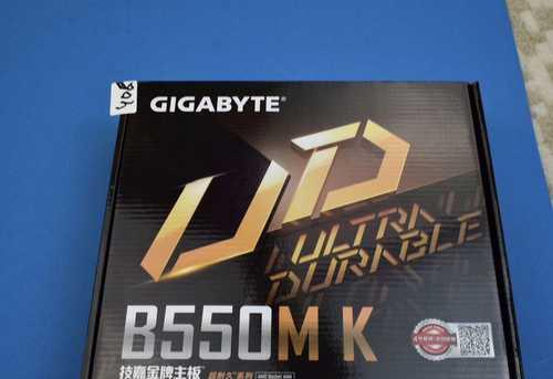 Материнская плата gigabyte B550M K