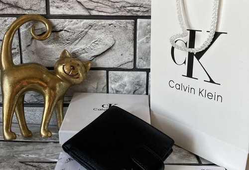Кожаный кошелёк Calvin Klein мужской портмоне