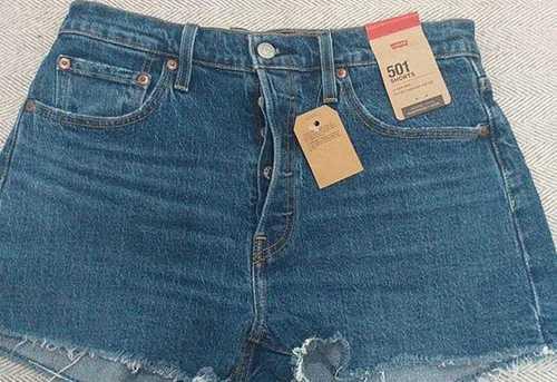 Levis джинсовые шорты новые оригинал 29