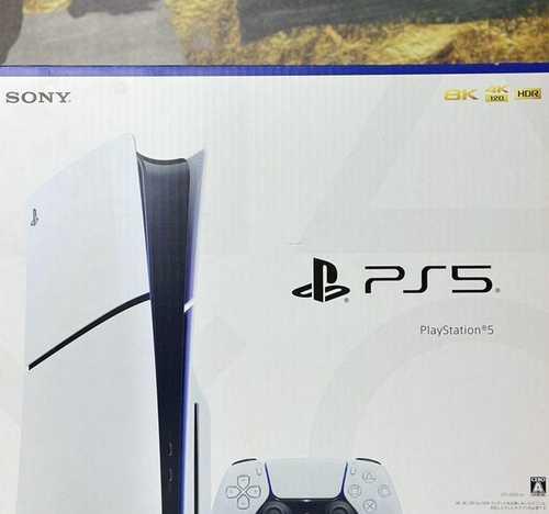 Новая Sony PlayStation 5 Slim с дисководом