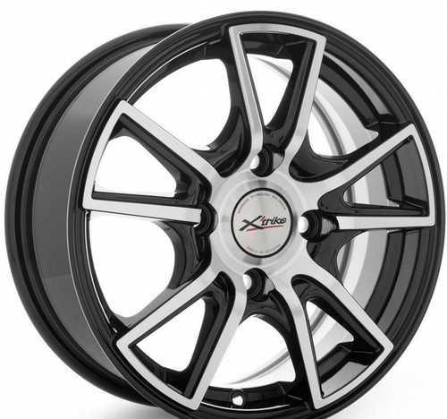 R14 5x100 6J ET38 D67,1 X'trike X-104 BK/FP