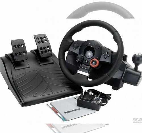 Игровой руль logitech driving force gt