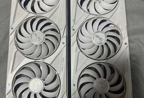 Охлаждения от видеокарт Asus 3080-3090 и не только