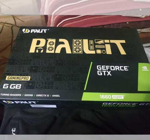 Видеокарта Palit GeForce GTX 1660 super GamingPro