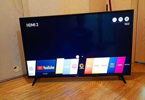 Идеальный телевизор LG 43 дюйма 110 см SMART TV