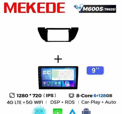 Магнитола Geely GS Emgrand EC7 1 2016  F1 Mekede M600S 6 128G carplay