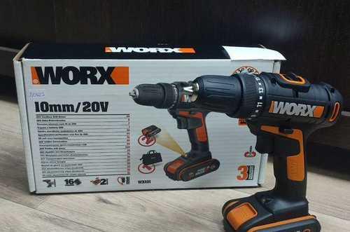 Шуруповерт worx WX101 новый (к)