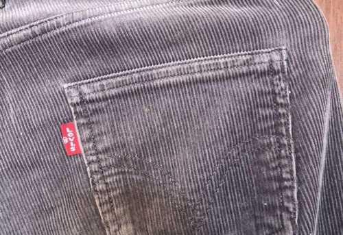 Женские вельветовые штаны levis