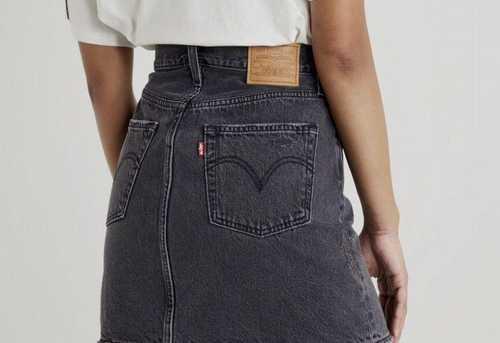 Джинсовая юбка levis