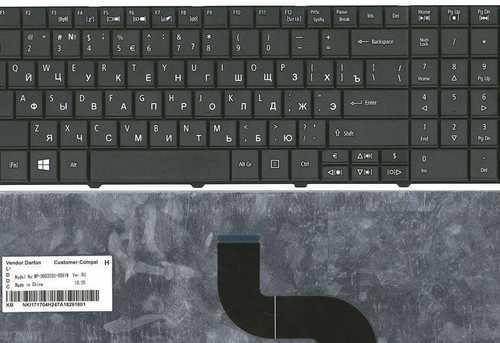 Клавиатура для Acer E1-521 E1-531 E1-571 p/n: NSK