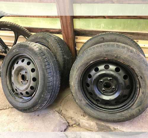 Колеса r15 на летней резине 4/100