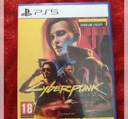 Cyberpunk 2077 phantom liberty ps5 диск