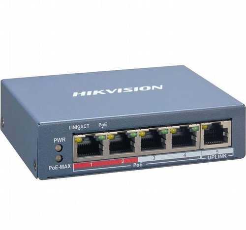 Hikvision DS-3E1105P-EI Коммутатор POE